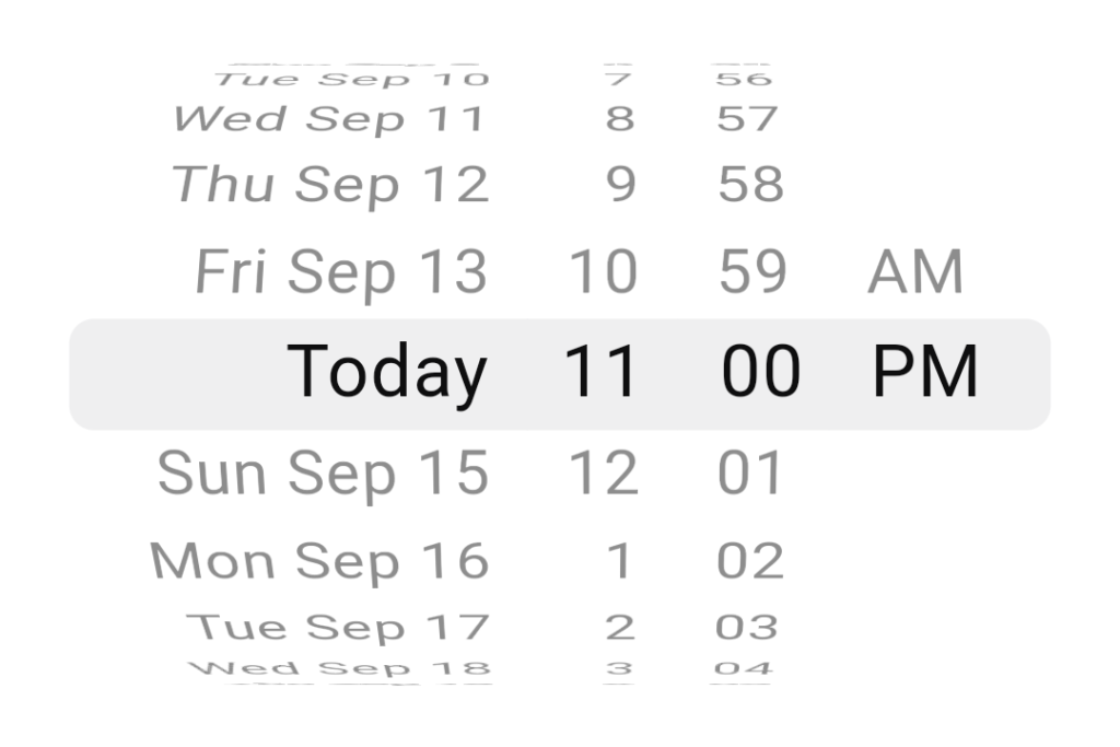 【Flutter】iOS風（Cupertino）のDatePickerを表示する方法 | Flutterの舞台裏